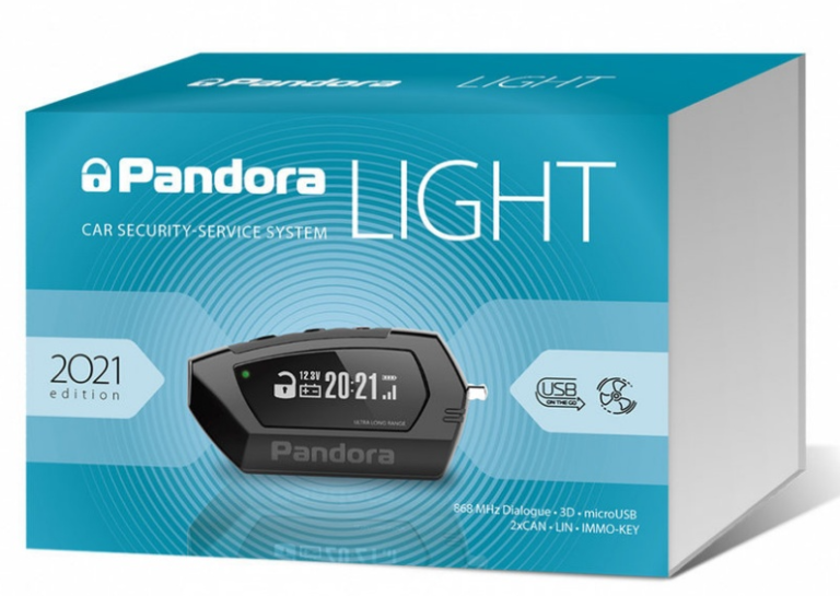 Auto alarm PANDORA LIGHT – RAPTOR fleet – GPS nadzor vozila